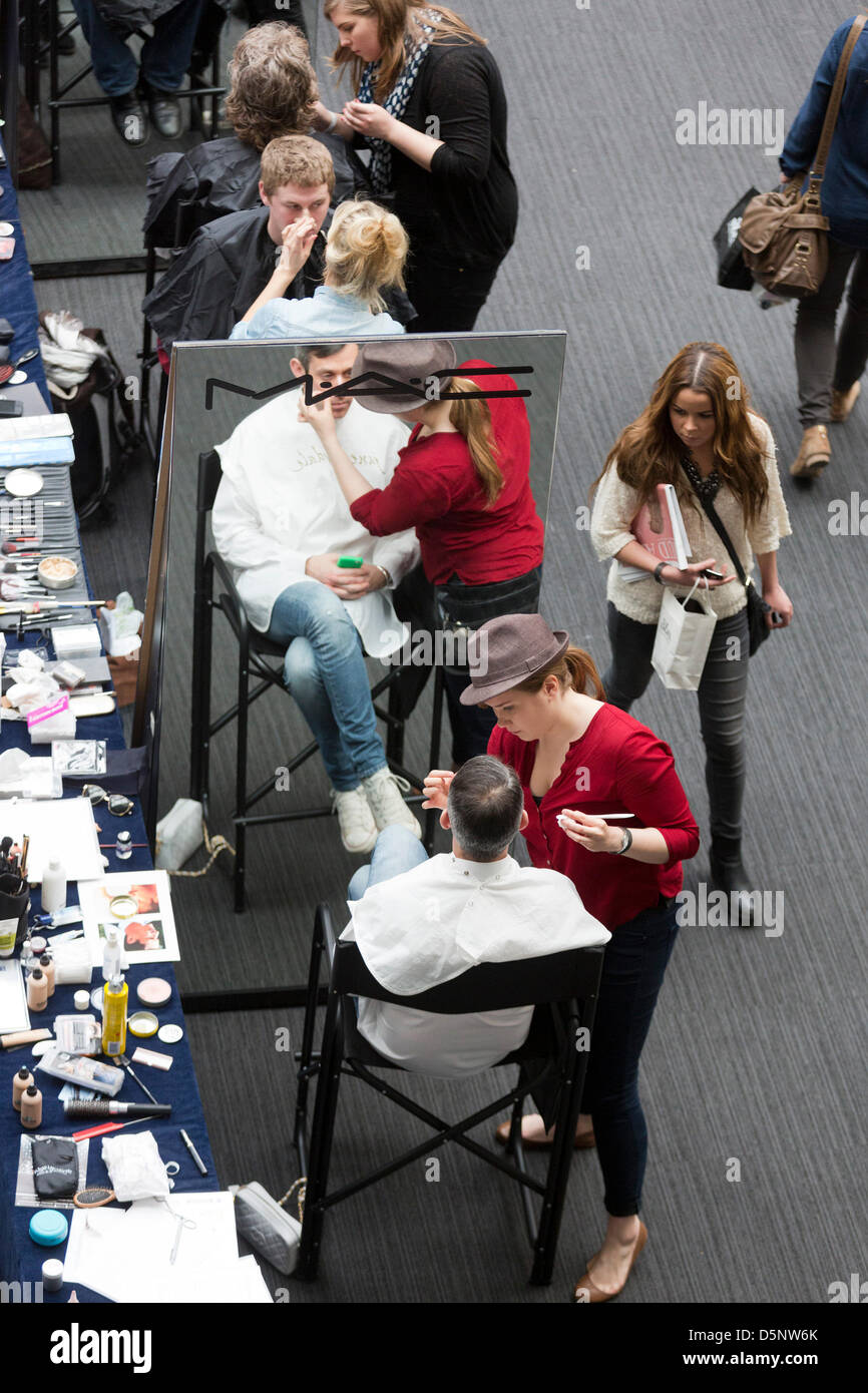 Makeup competition in london hi-res stock photography and images - Alamy