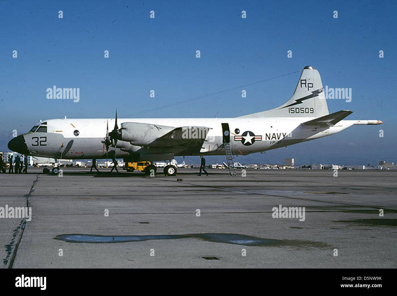 The VP-31 RP-32 WEB Lockheed Orion is a variant of the P-3 Orion, used primarily for ...