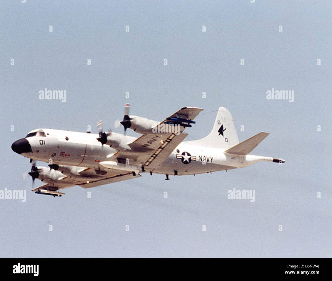 The Lockheed Orion, used by VAQ-33, is a multi-mission maritime ...