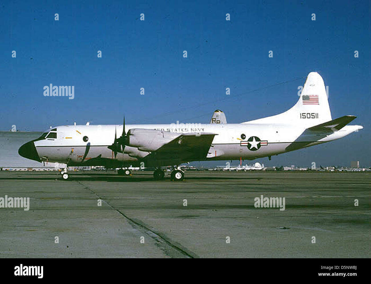 The Lockheed Orion UP-3A, used by the U.S. Navy's VP-31, is a maritime ...
