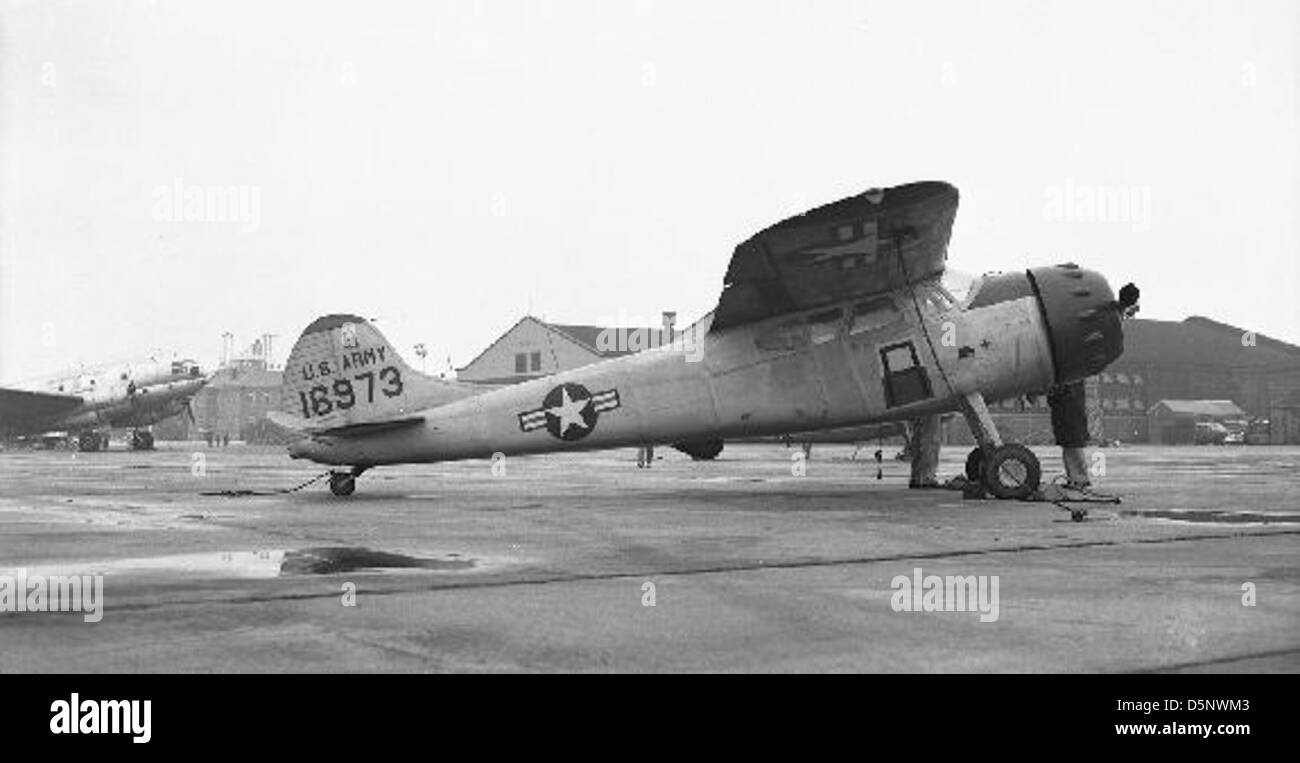The Cessna LC-126C, tail number 51-6973, was photographed at Dallas ...