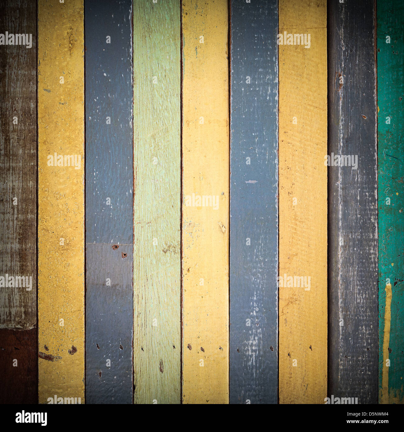 Colorful wood texture with vignette use for background Stock Photo - Alamy