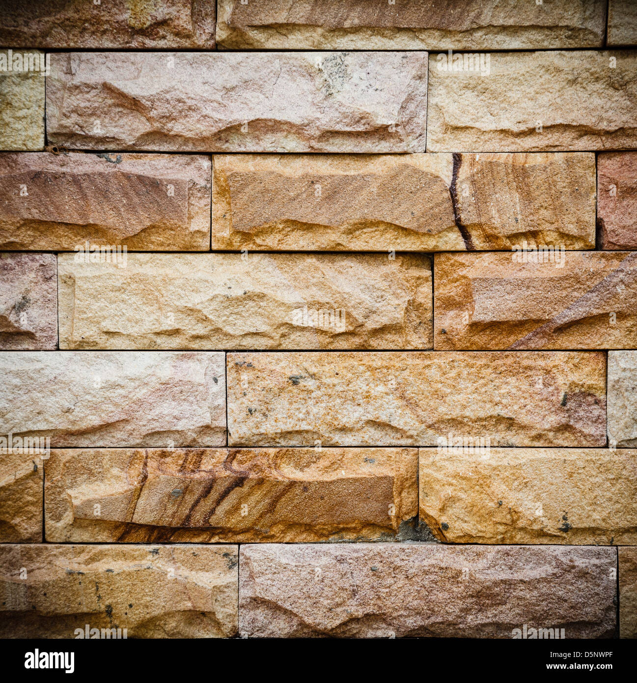 Texture of brick wall with vignette use for background Stock Photo - Alamy