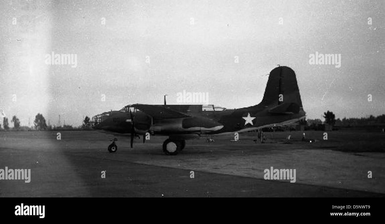 The Douglas A-20C Havoc, serial number 41-19157, was a light bomber ...