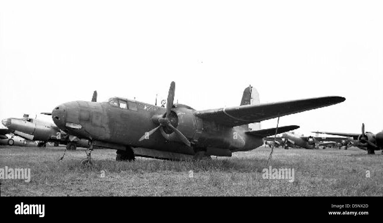 The Douglas P-70A, a night fighter used during World War II, is ...