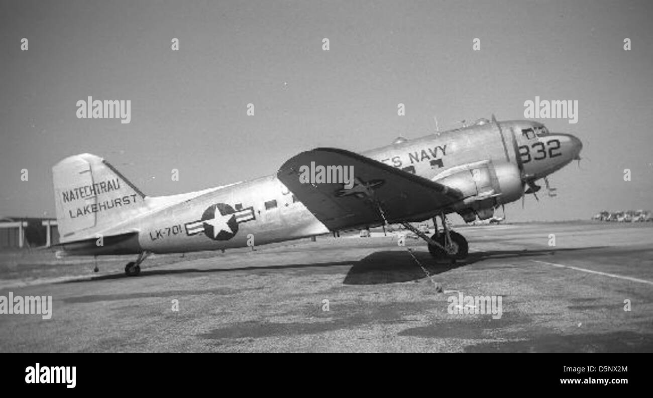The Douglas R4D-7, tail number 99832, was a military transport aircraft ...