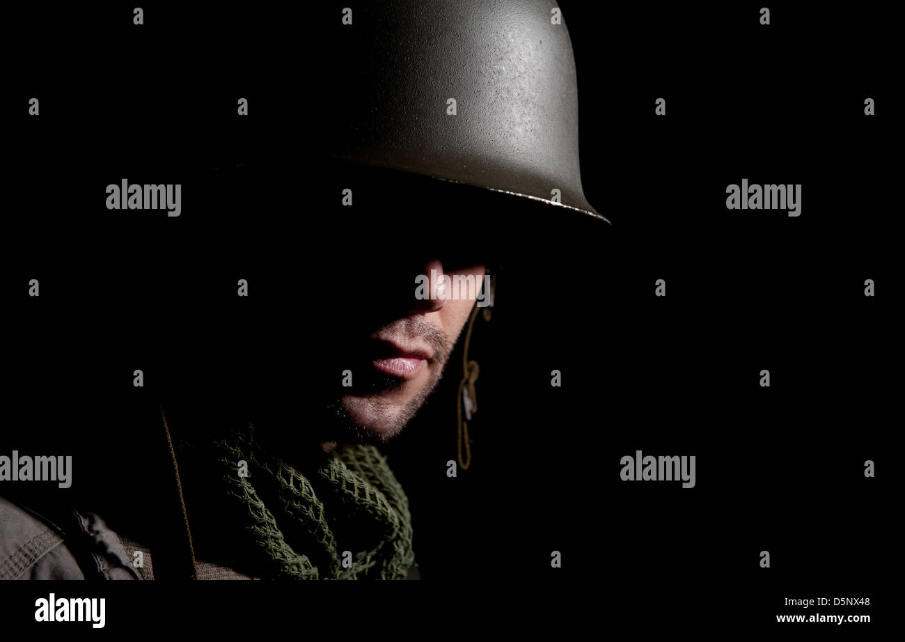 Shell shock soldier ww2 hi-res stock photography and images - Alamy