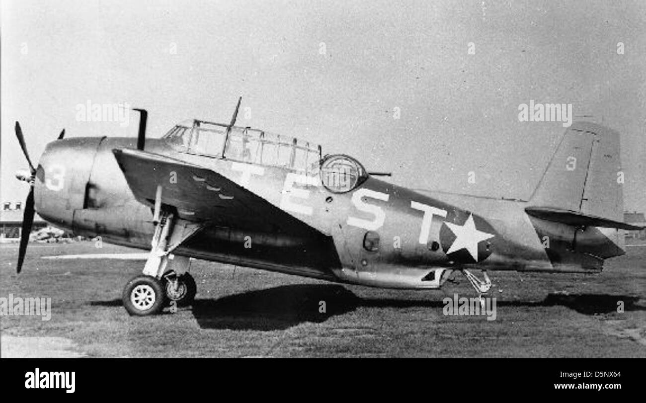 The Grumman XTBF-3, an experimental torpedo bomber, played a crucial ...