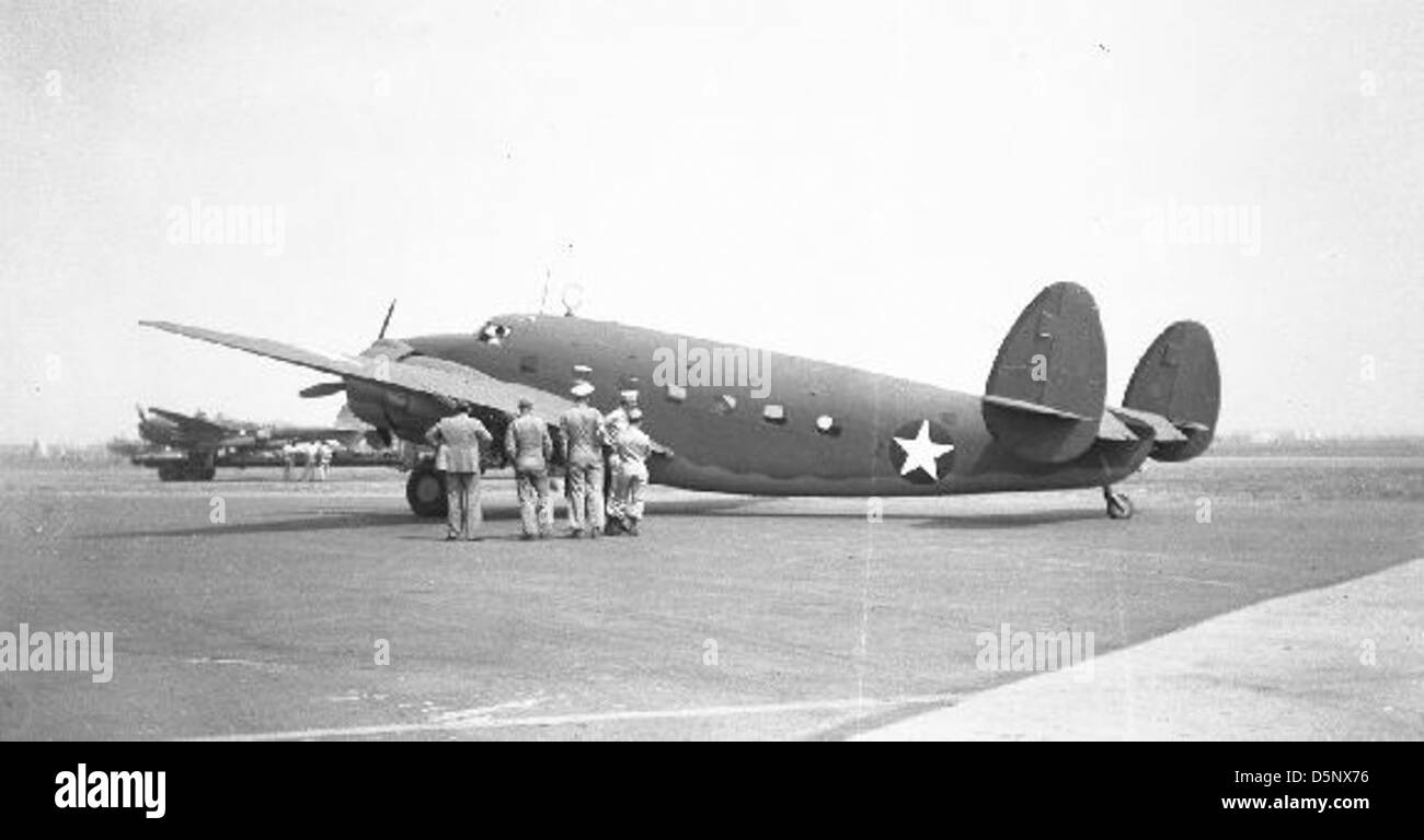 The Lockheed C-56 was a cargo aircraft used by the U.S. Army during ...