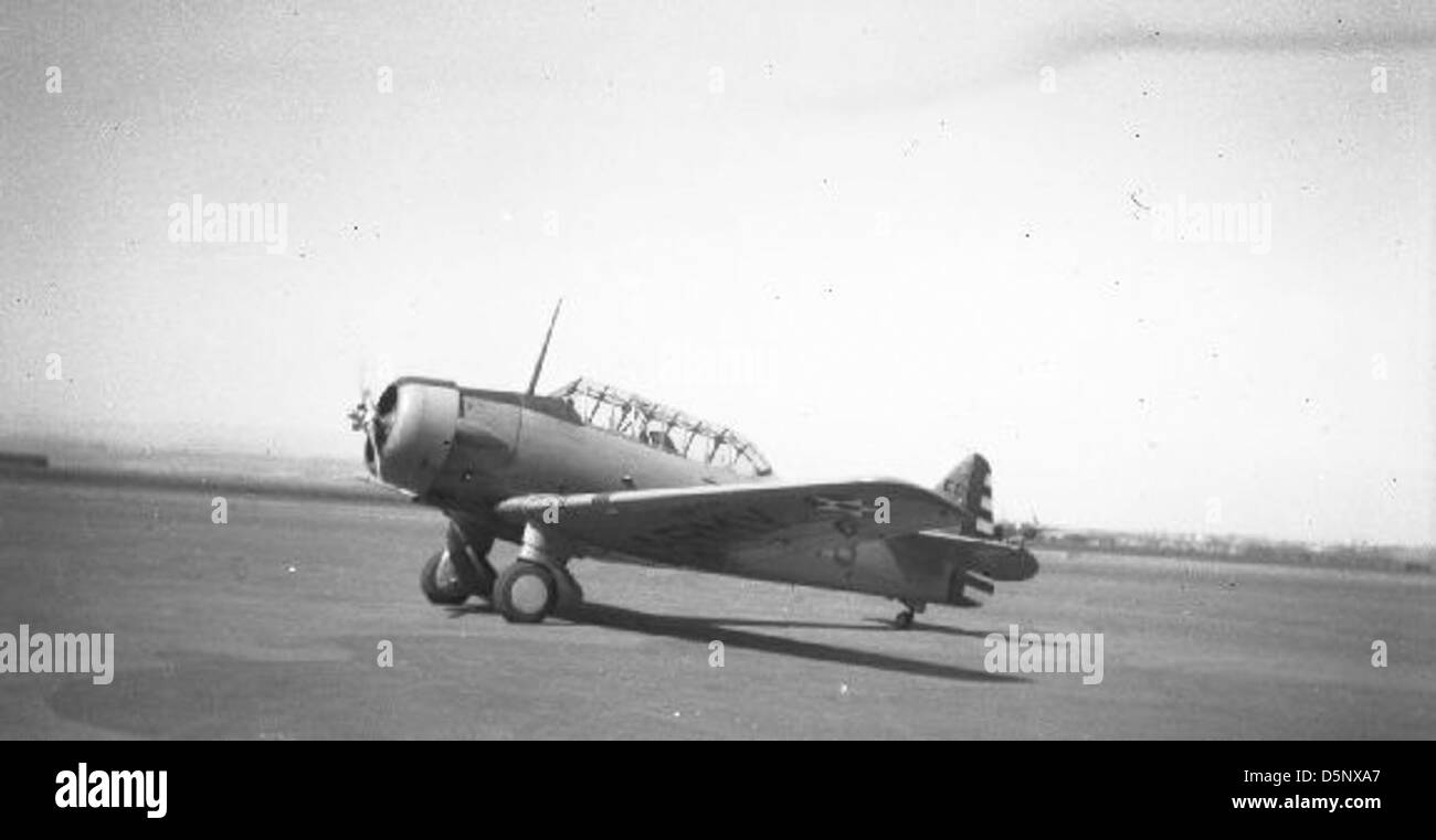 The North American BT-14 is a primary trainer aircraft developed by ...