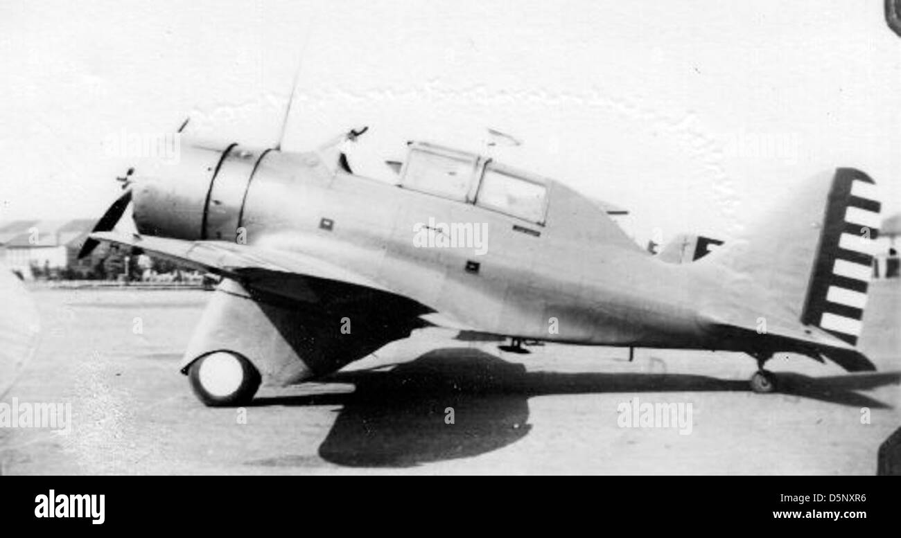 The Seversky BT-8, an advanced trainer aircraft used by the U.S. Army ...