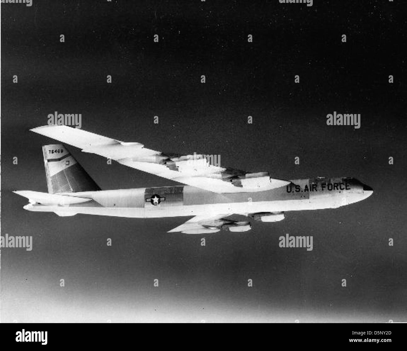The Boeing B-52 Stratofortress, serial number 138, is a long-range ...