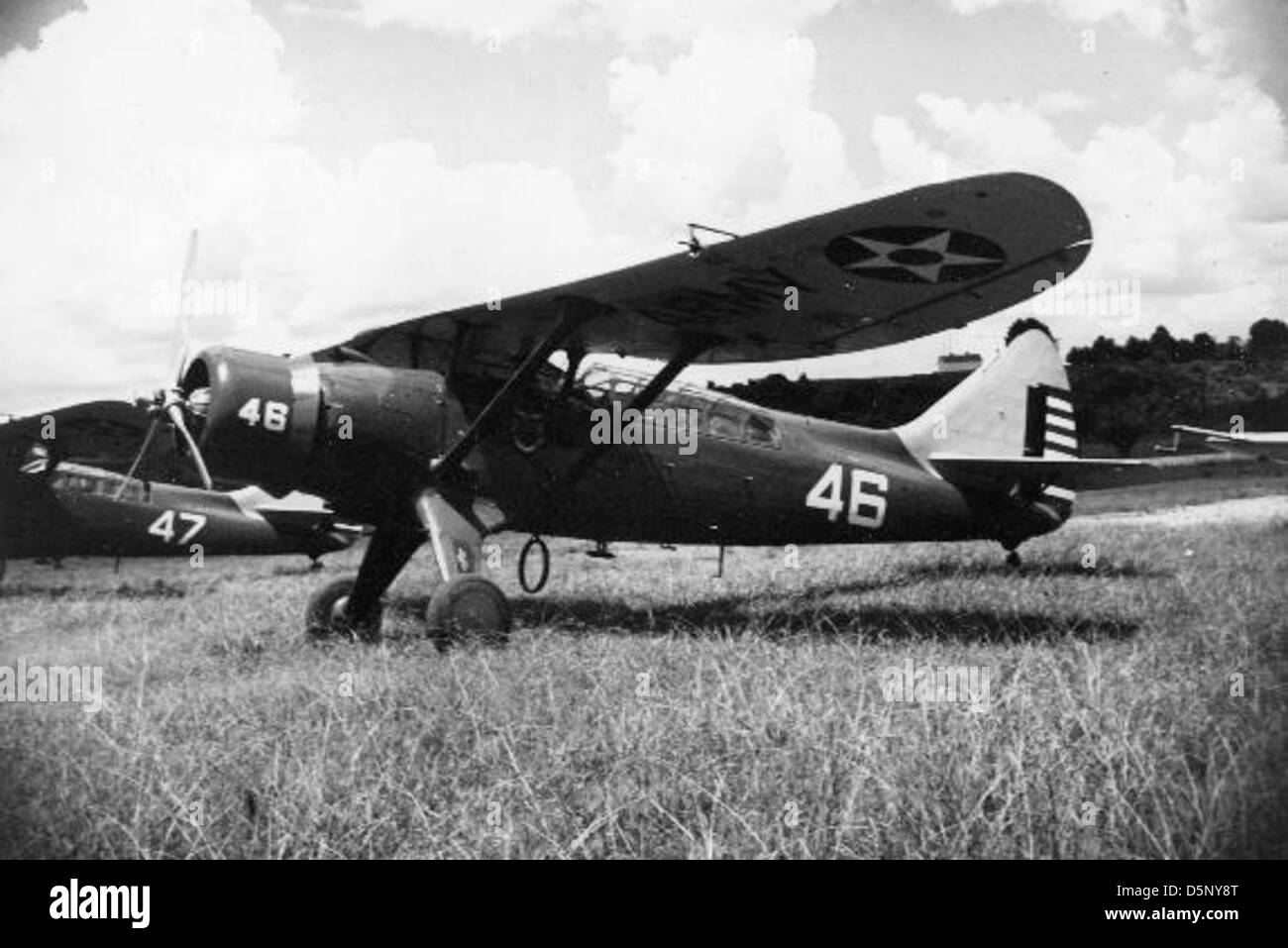 The Douglas O-46, an American observation aircraft used during the ...