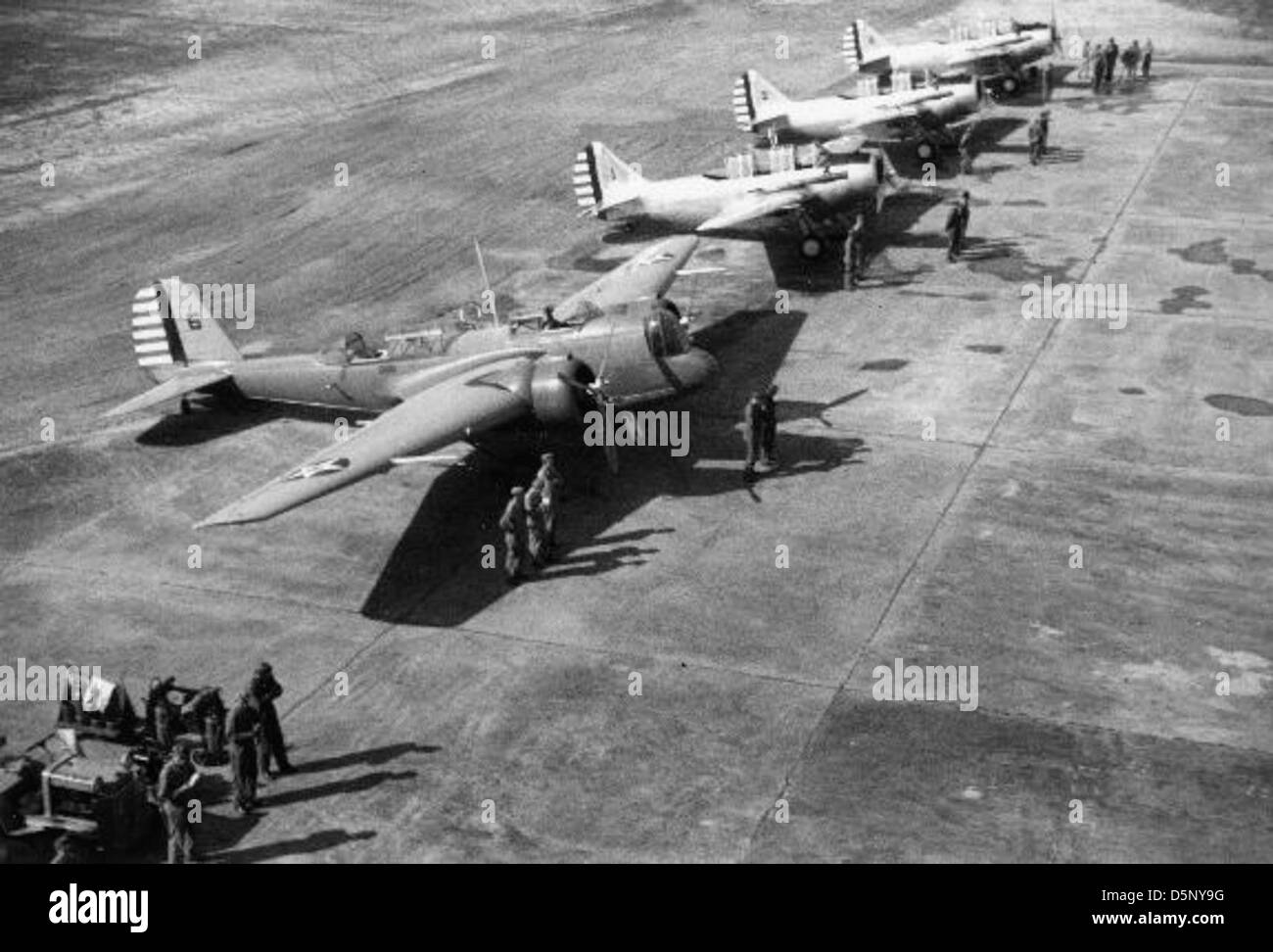 B 12 aircraft Black and White Stock Photos & Images - Alamy