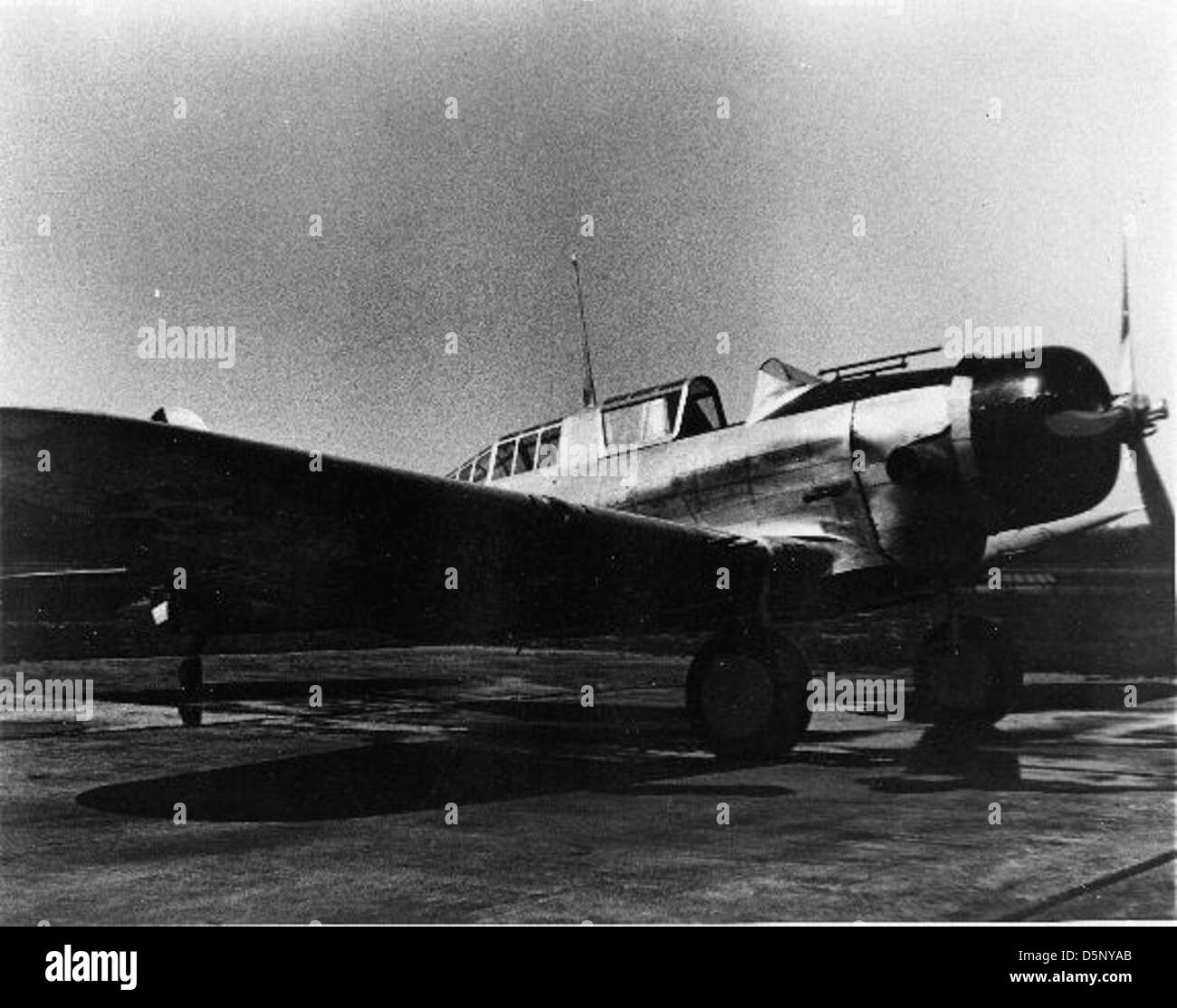 The Northrop A-17A, a U.S. Army Air Corps attack aircraft, was used for ...