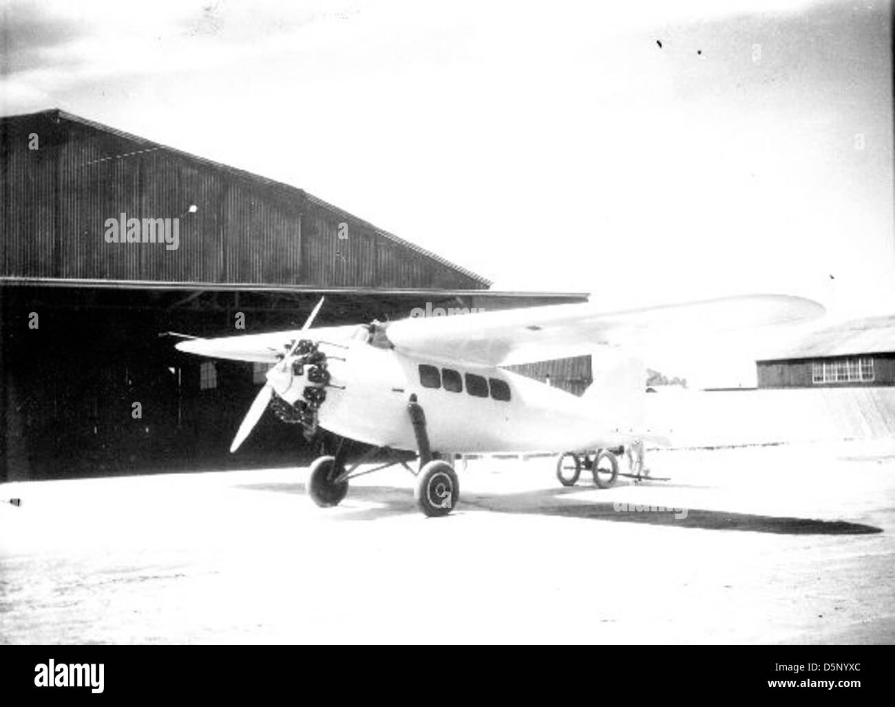 The Golden Eagle, powered by a Wright J-5 Whirlwind engine, is a ...