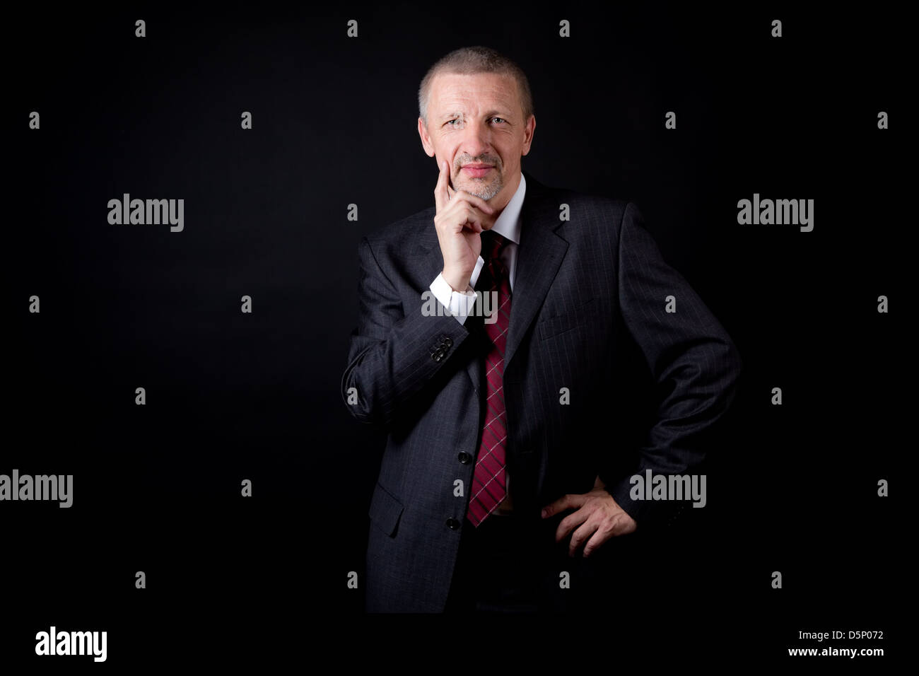 Short haired man smiling hi-res stock photography and images - Alamy