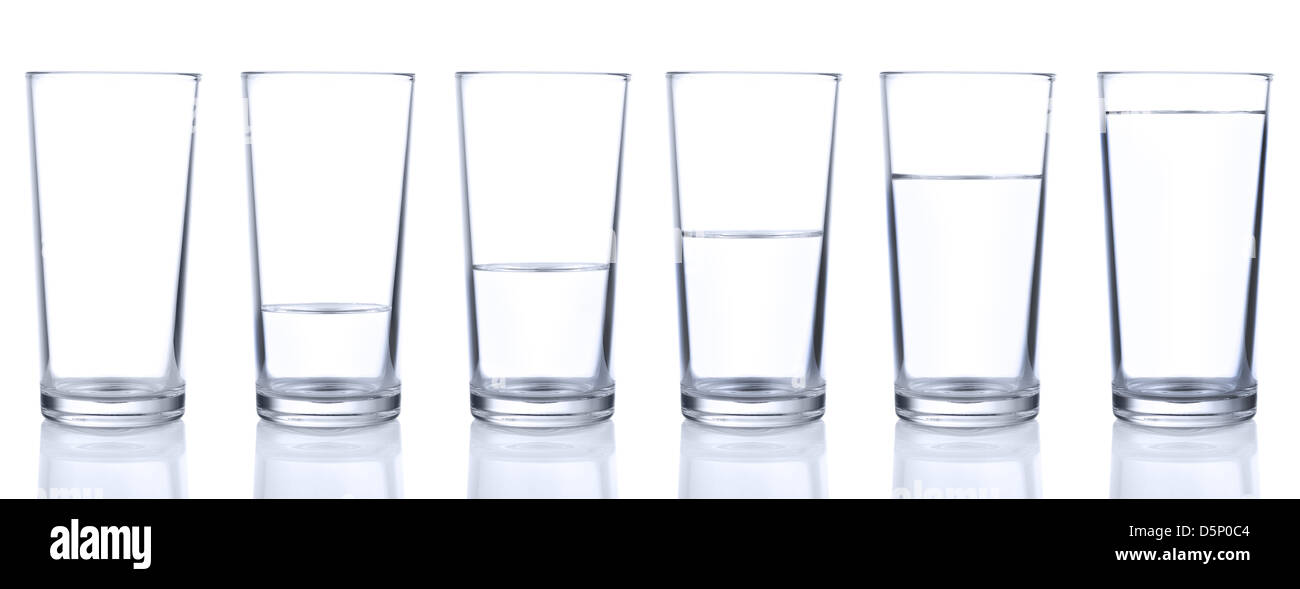Many glasses of water hi-res stock photography and images - Alamy