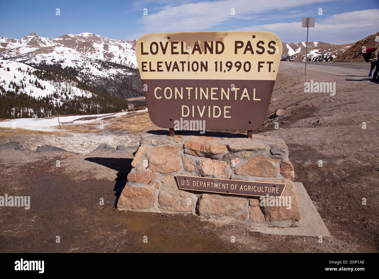 Continental divide national monument hi-res stock photography and ...