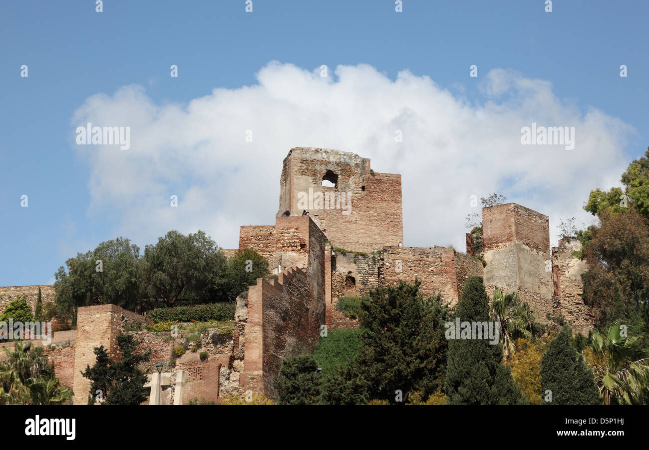 Spain malaga moorish alcazaba hi-res stock photography and images - Alamy