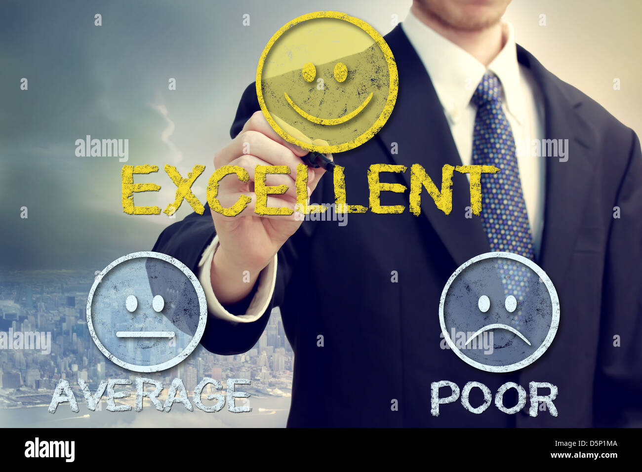 Customer satisfaction survey smiley faces hi-res stock photography and ...
