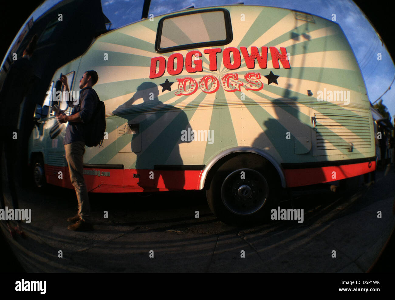 April 5, 2013 - Venice, California, U.S - iPhone image of Dogtown Dogs ...