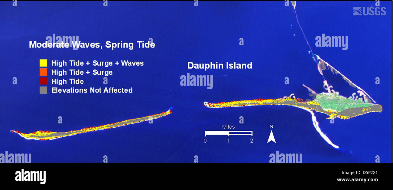 This illustration depicts the projected environmental effects of the ...