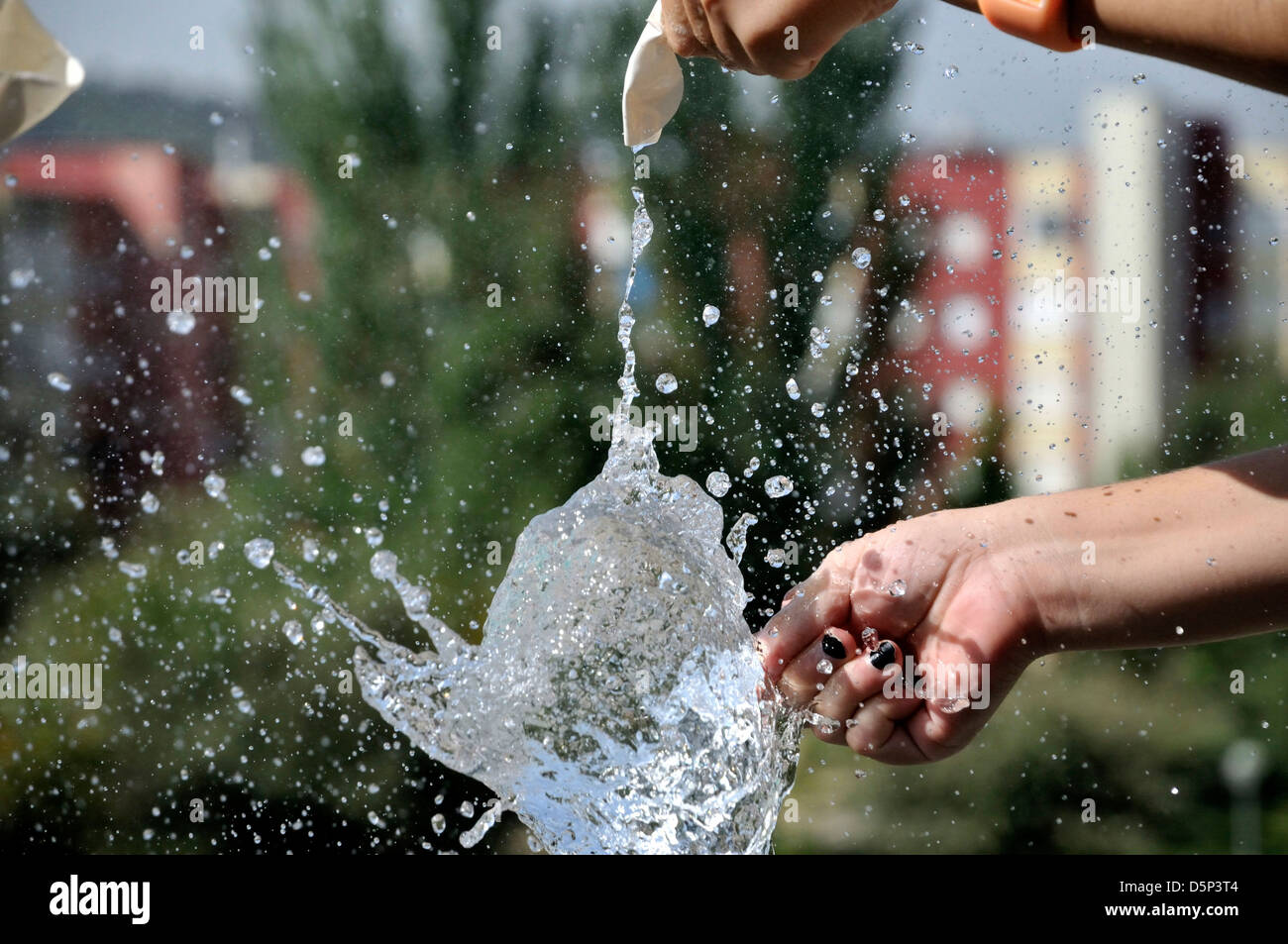 Splash Balloon High Resolution Stock Photography and Images - Alamy