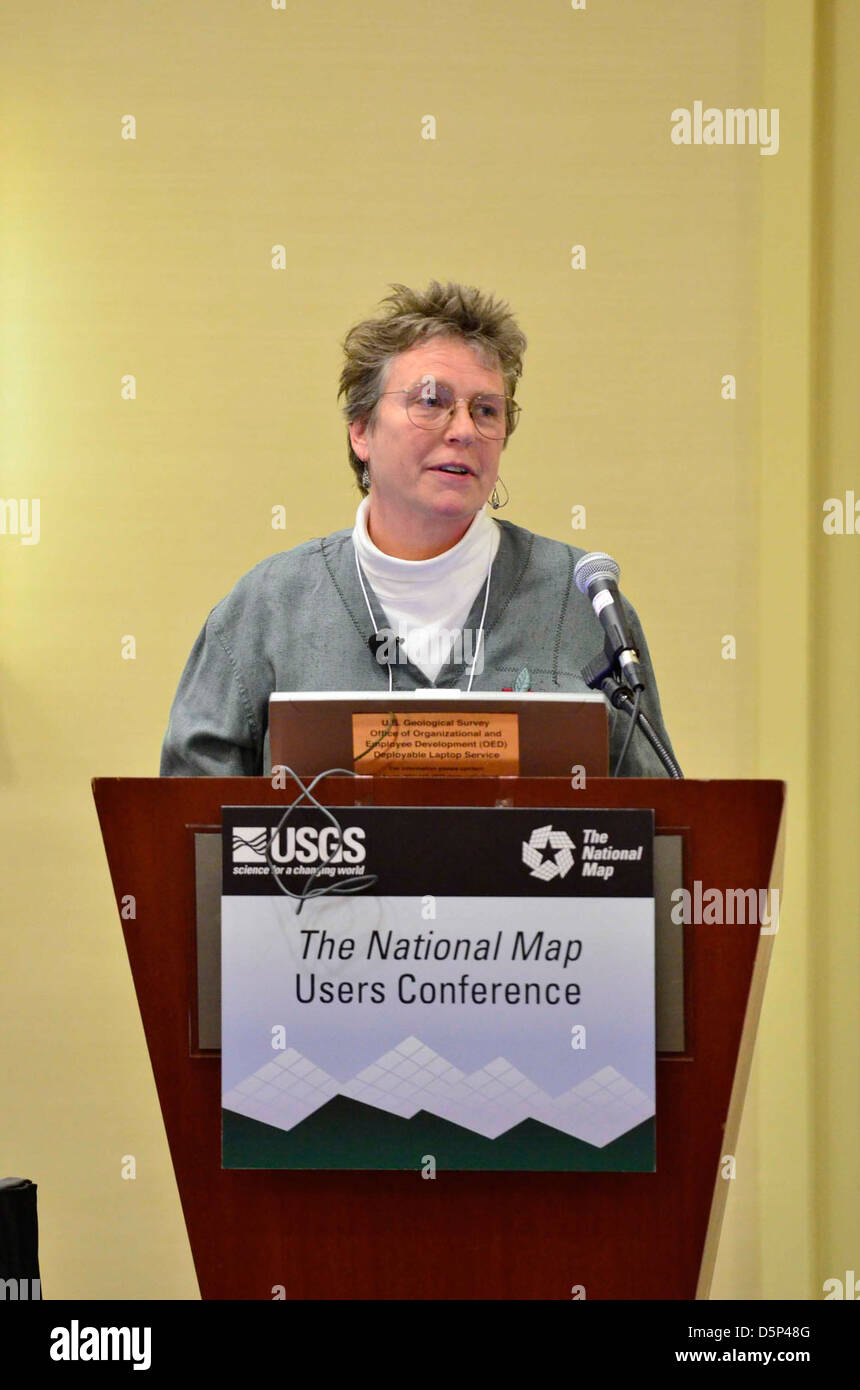 The conference map visualizes the environmental data, focusing on water ...