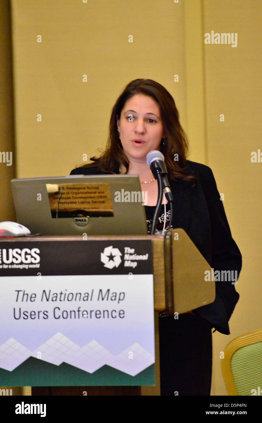 A conference session map illustrating coastal areas and water quality ...