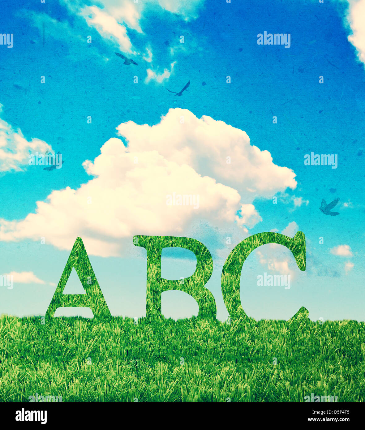Flying letters hi-res stock photography and images - Alamy