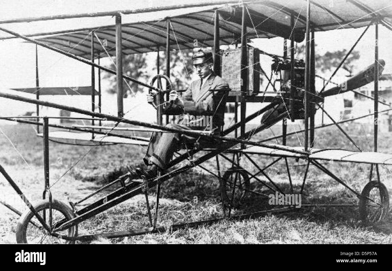 The Curtiss AL14-A 027, featuring the OX-5 engine, was an early ...