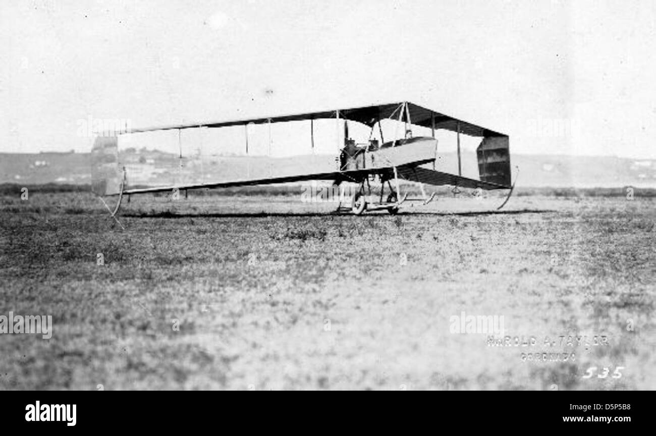 The Burgess-Dunne aircraft, operated at North Island, San Diego ...