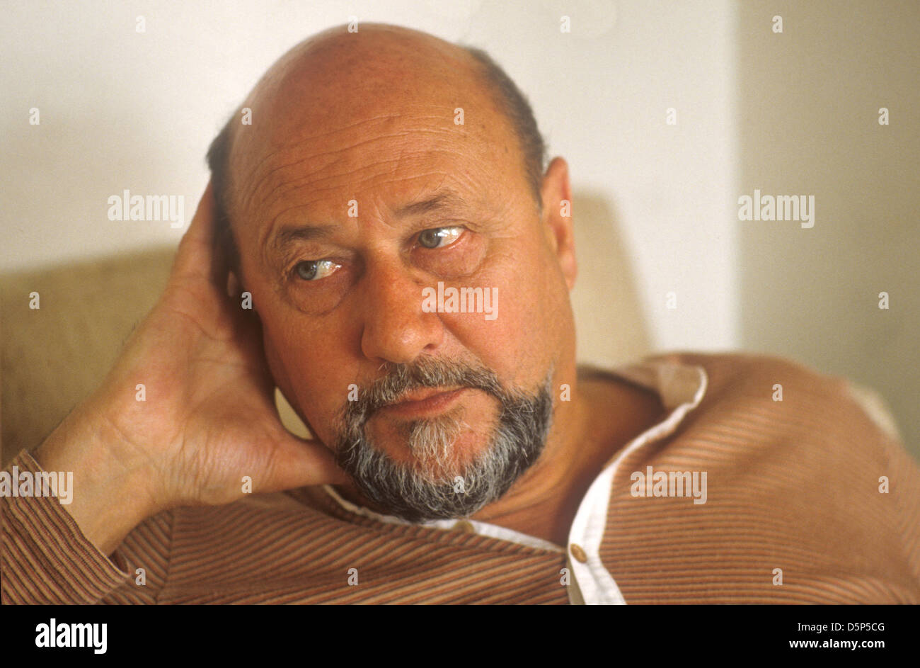 Donald Pleasence (October 1919, - February 1995) uk actor at home west ...