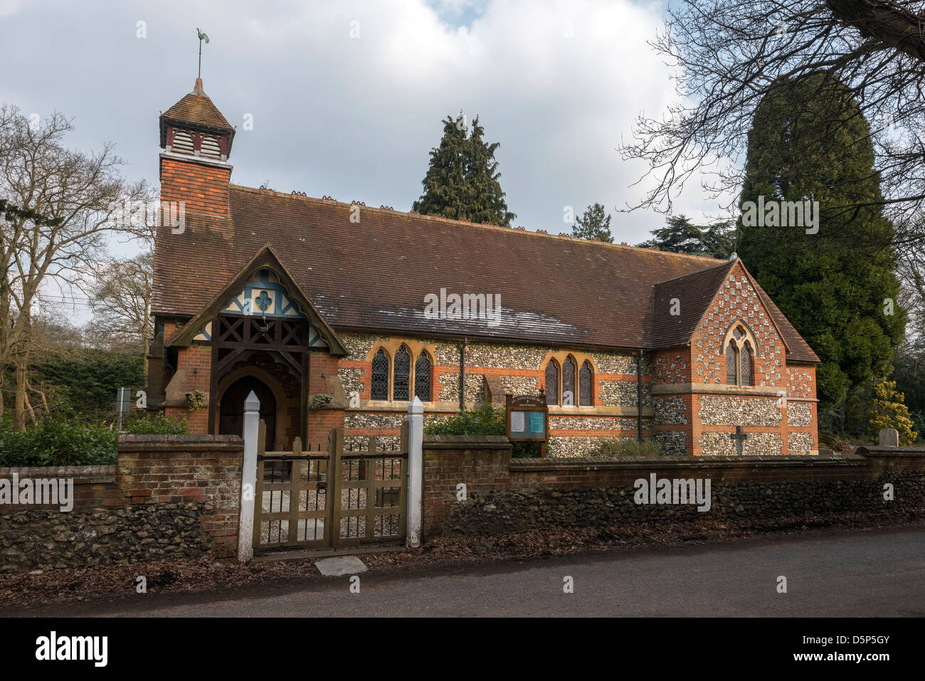 St Anne's Church Dropmore Littleworth Common Bucks UK Stock Photo - Alamy