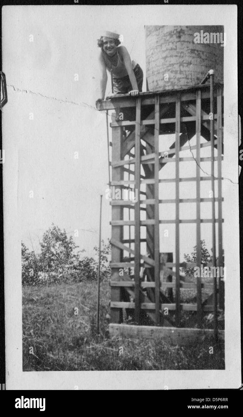 Helen Richey, one of the early female aviators, is shown in this ...