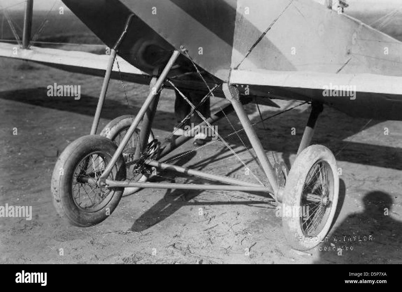 The AL14-B 056 is an aircraft used for early flight tests at North ...