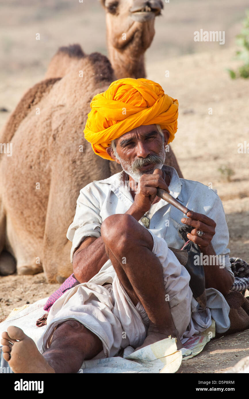 Pushkar colours hi-res stock photography and images - Alamy