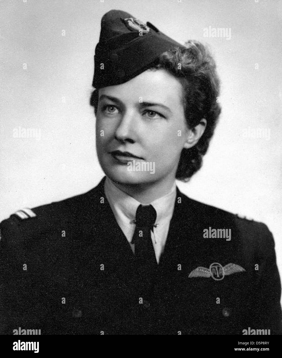 This image shows an individual, identified as Pilot 061, wearing a ...