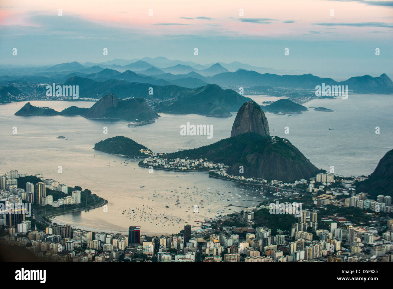 Rio de Janeiro, Sugarloaf Mountain Stock Photo - Alamy