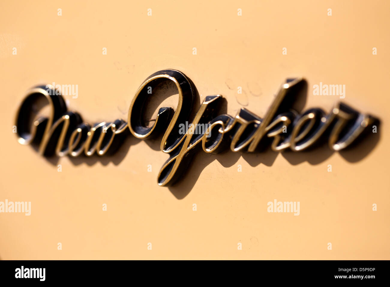 Cursive car emblem hi-res stock photography and images - Alamy