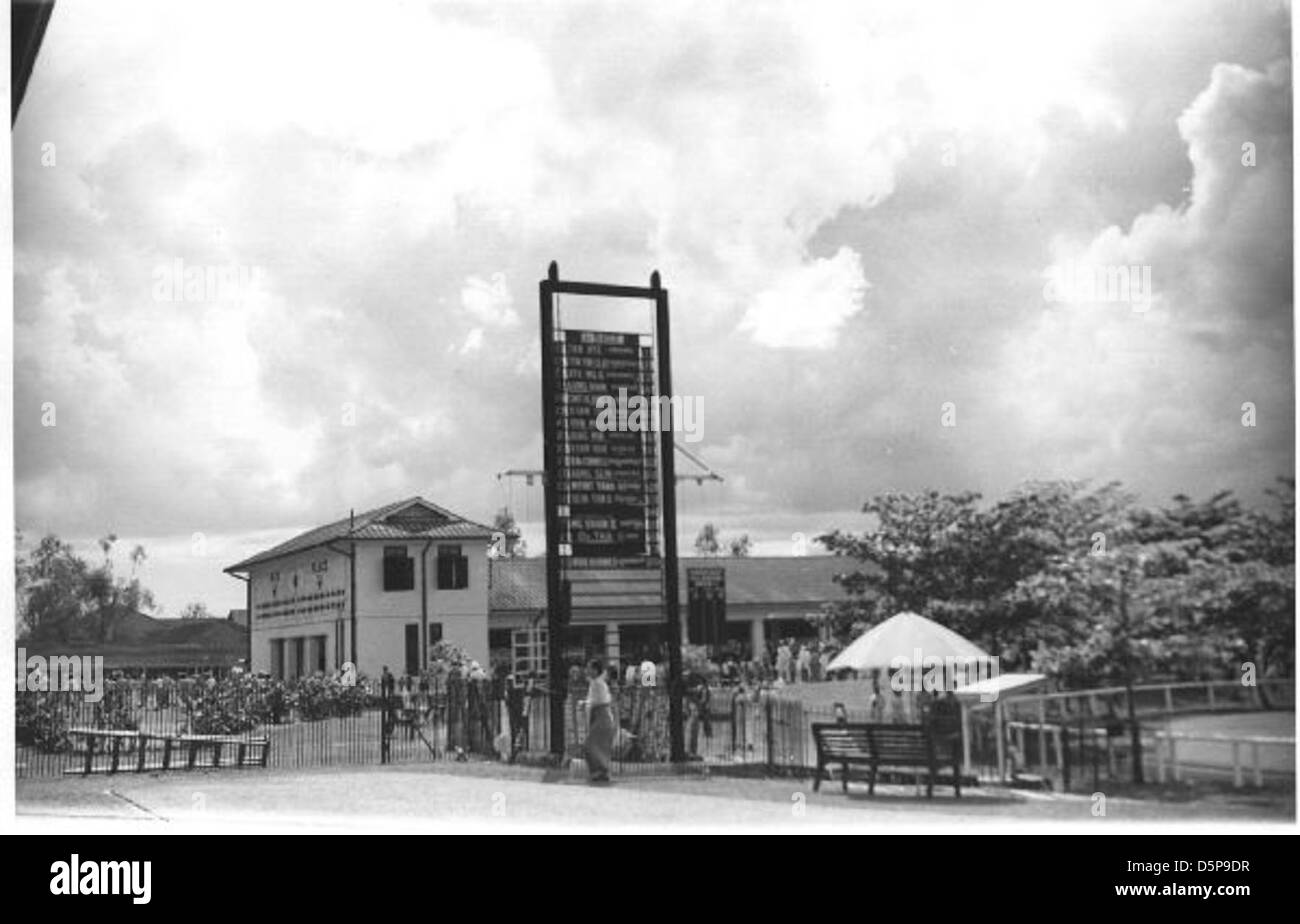 Aviation efforts in Rangoon during the war with Japan are depicted in ...