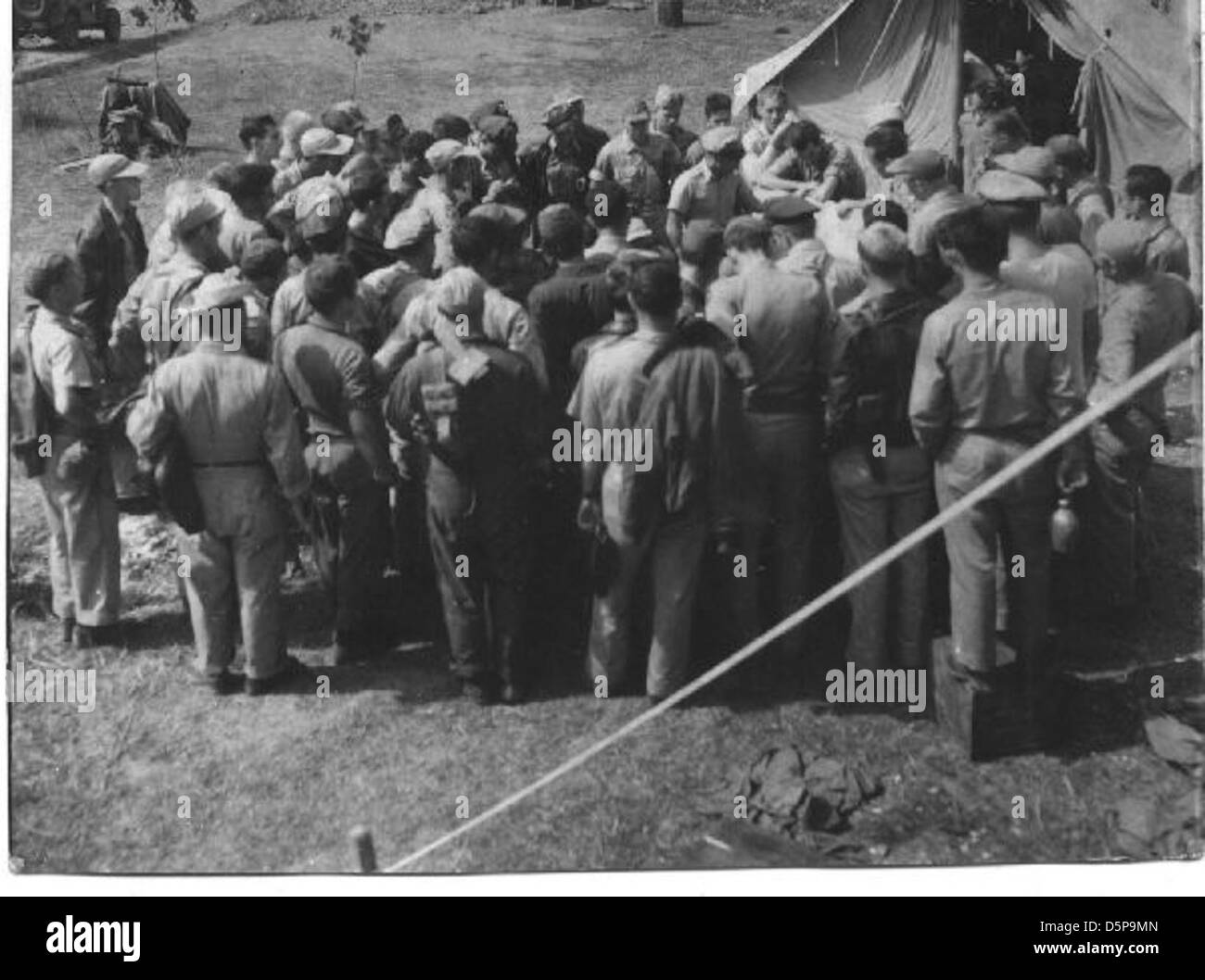 The 491st Bomb Squadron briefing at Liuchow marks a key event during ...