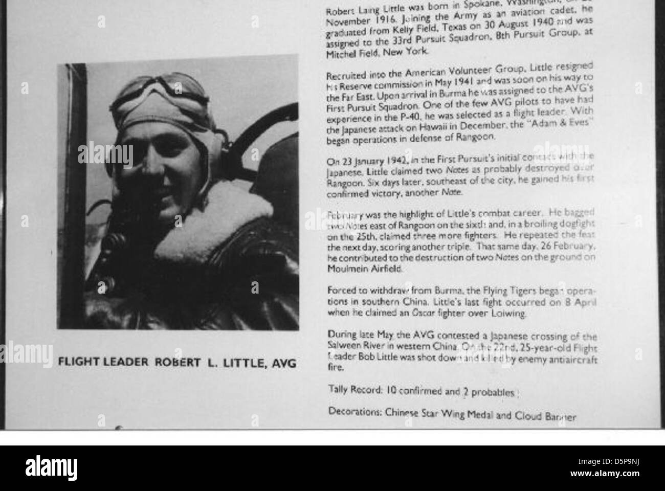 Robert Little was an important figure in early aviation history, and ...