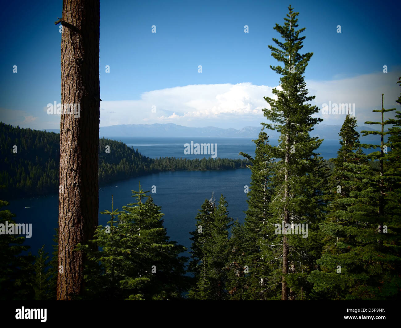 Inspiration Point Vista Stock Photo - Alamy