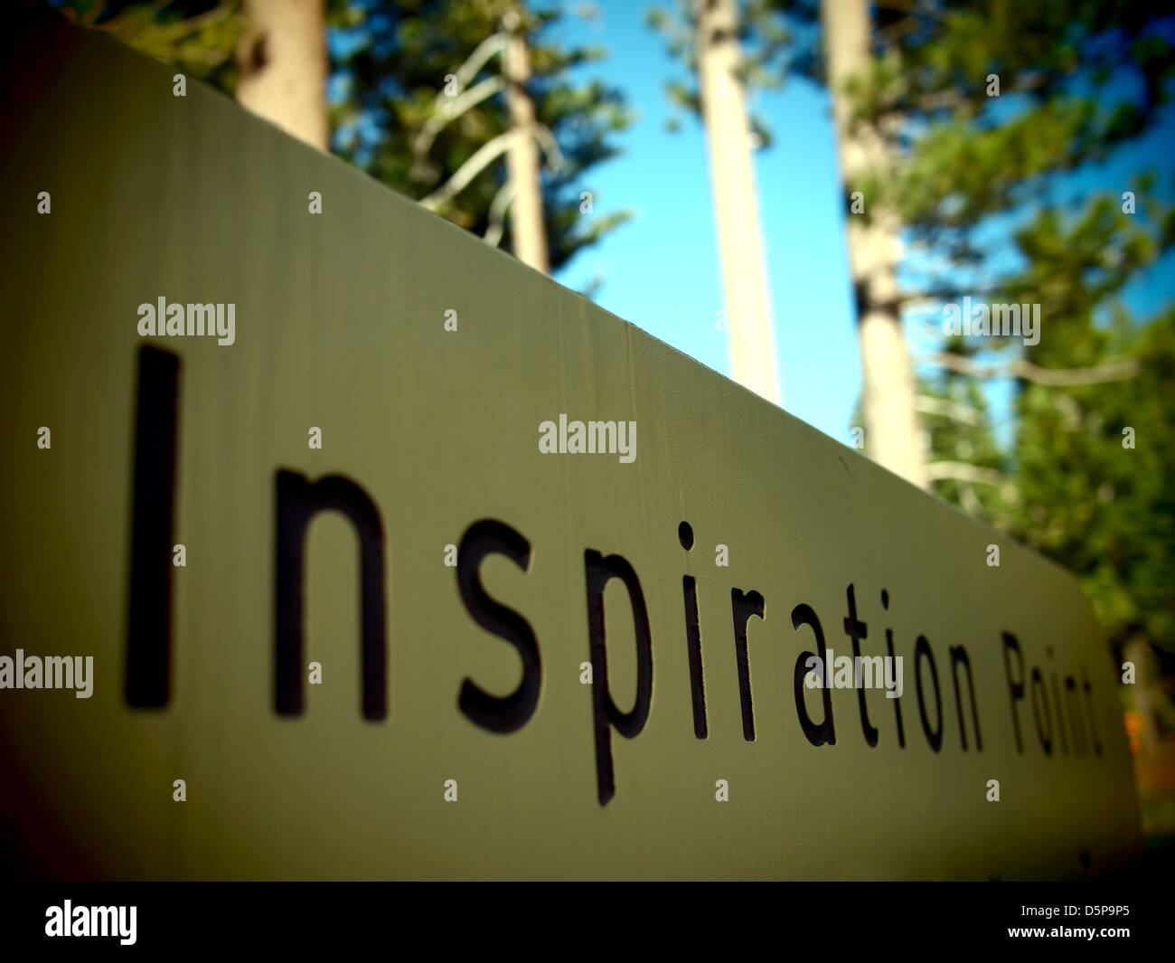 Inspiration point sign hi-res stock photography and images - Alamy