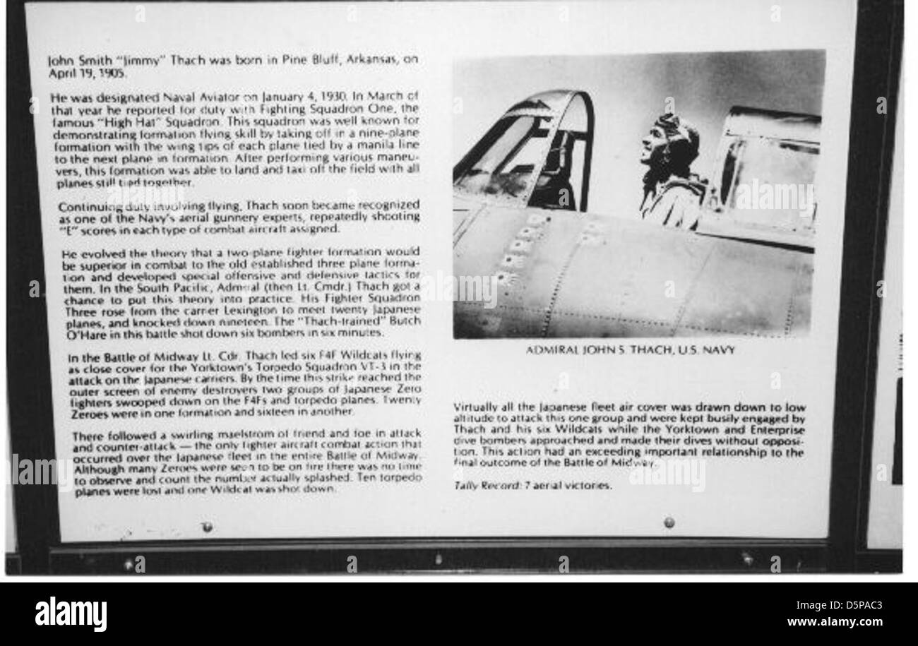 Admiral John Thach, a renowned naval aviator and fighter ace, is ...