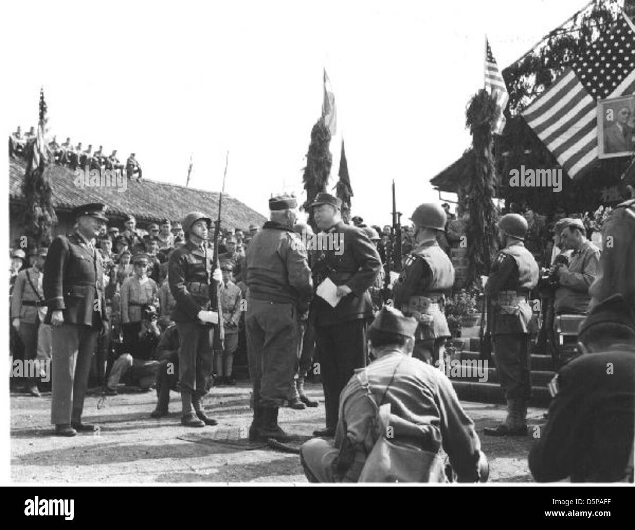 The completion of the Ledo Road, connecting India and China during ...
