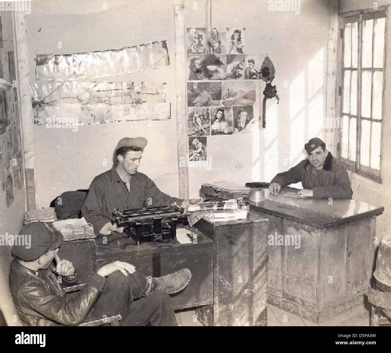 ETAIN, FRANCE - OPERATIONS OFFICE Stock Photo - Alamy