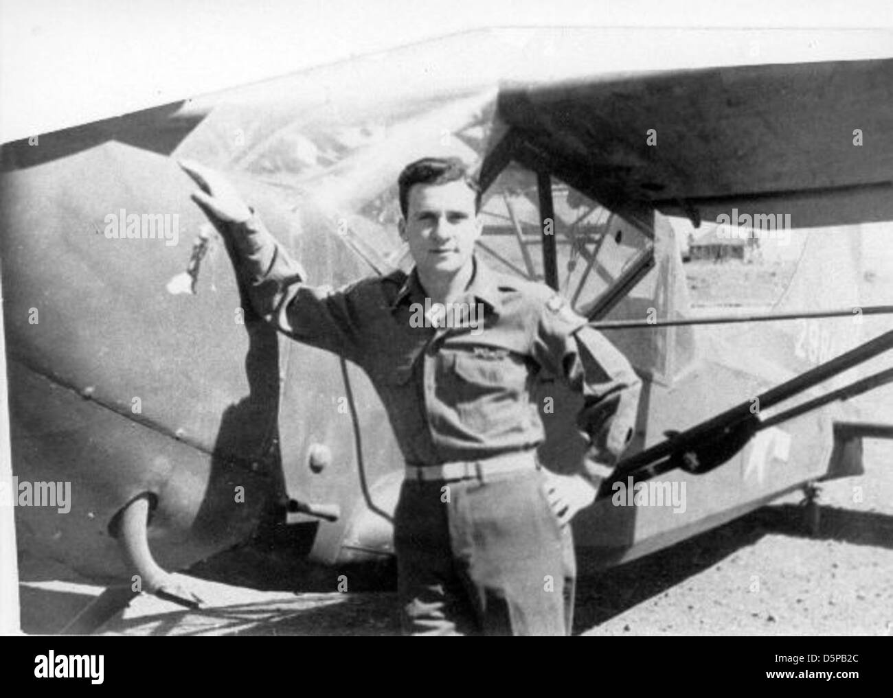 6 - Lt. Oliver Bateman & L-5 Stock Photo - Alamy